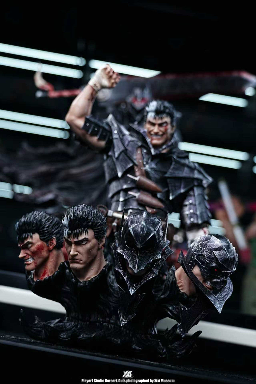 [Pre-Order] Player 1 Studio - Statue - GUTS AND THE BERSERKER ARMOUR B ...