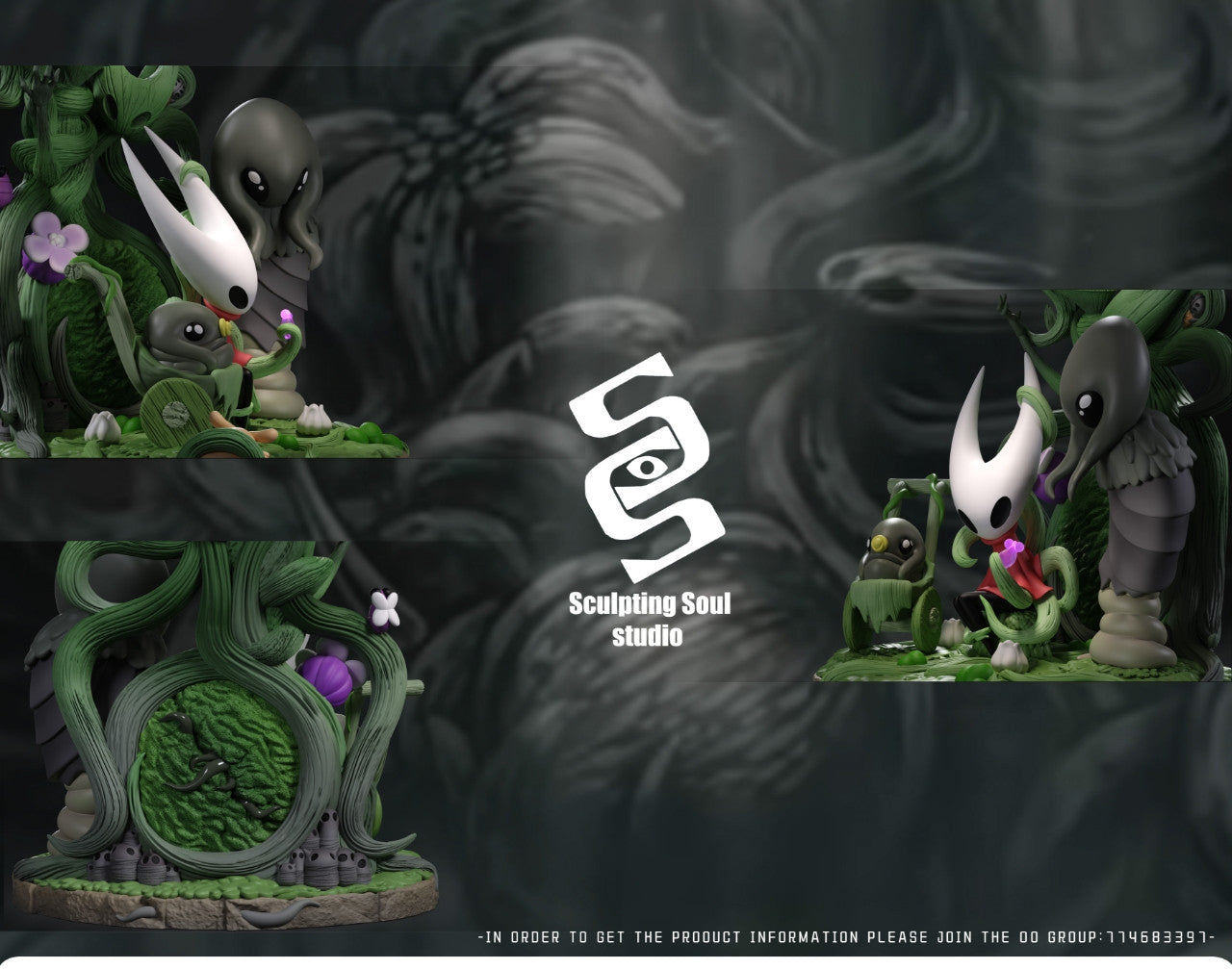 [Pre-Order] Sculpting Soul Studio - Statue - Twisted Child Hollow Knig ...