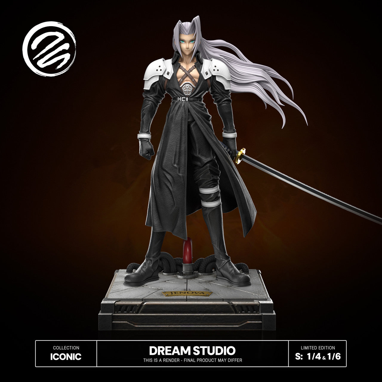 [Pre-Order] Dream Studio - Statue - Final Fantasy OG Sephiroth FFVII ...