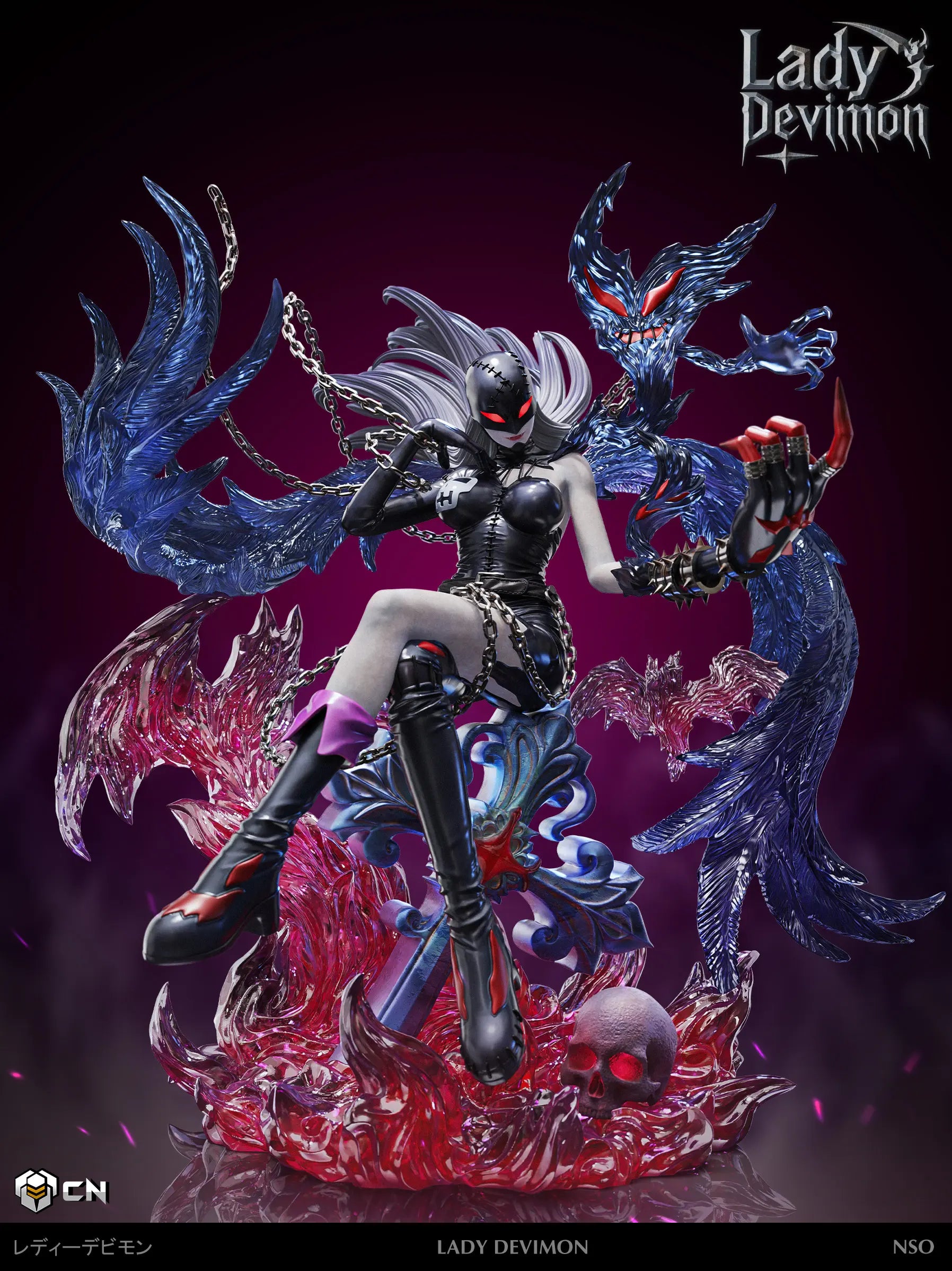 [Pre-Order] Crazy Nest Studio - Statue - Digimon - Lady Devimon Devil ...