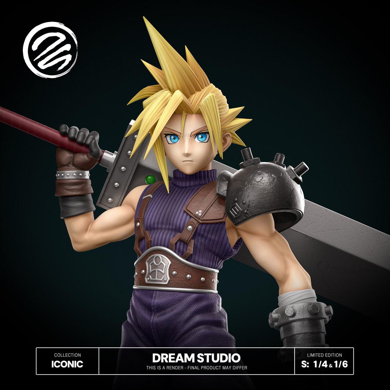 [Warehouse in Stock] Dream Studio - Statue - Final Fantasy OG Cloud FF ...