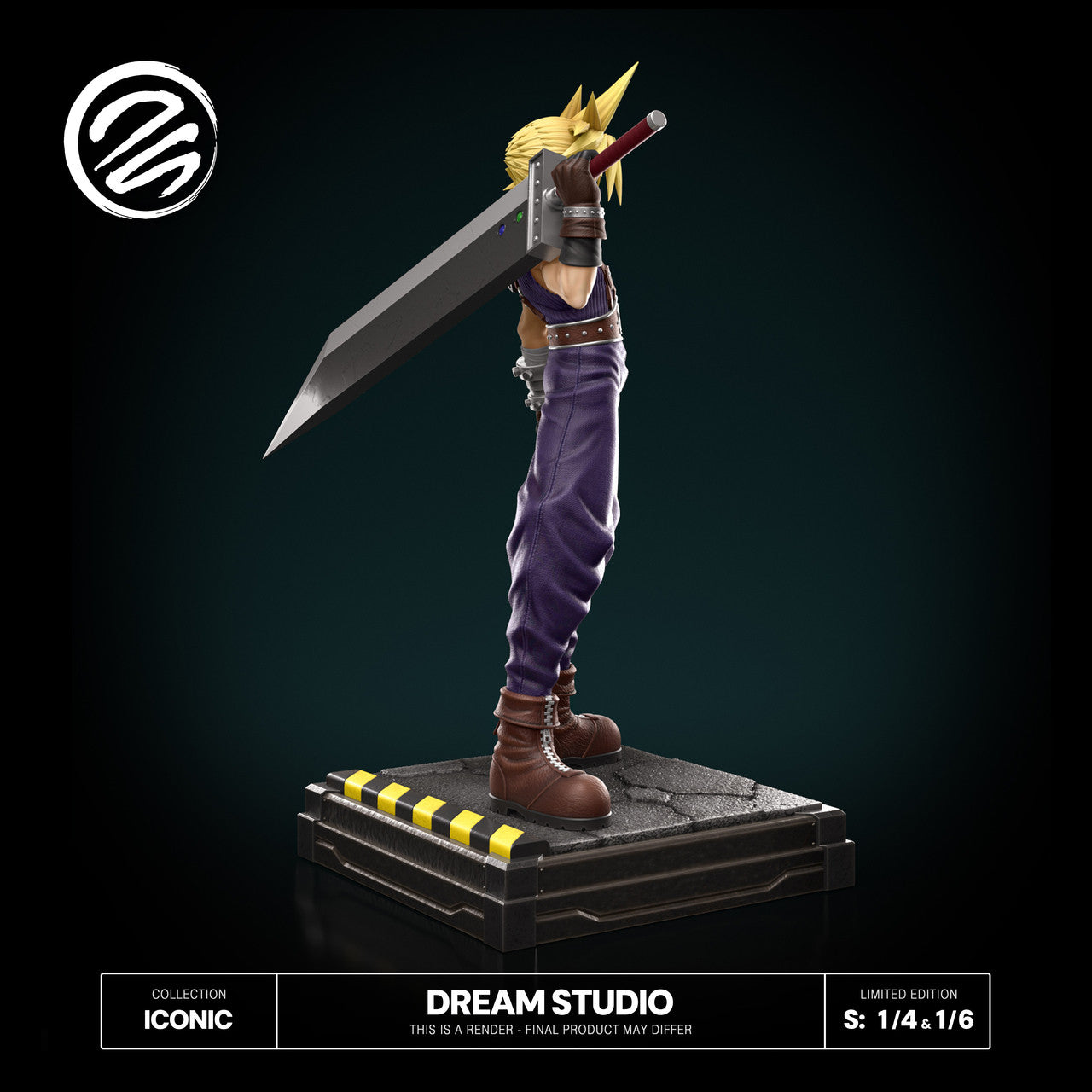 [Warehouse in Stock] Dream Studio - Statue - Final Fantasy OG Cloud FF ...