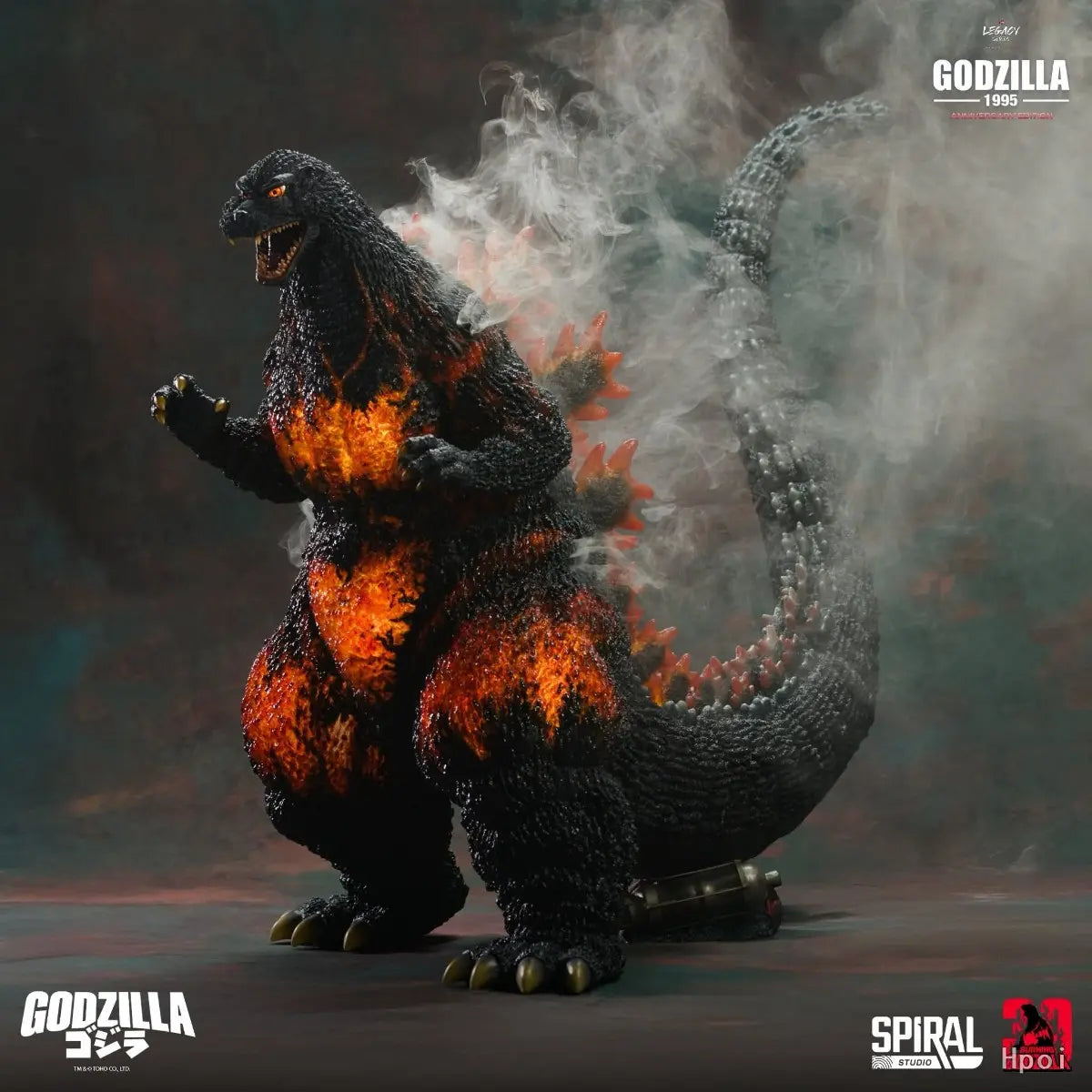 [Pre-Order] Spiral Studio - Statue - Legacy Series Godzilla 1995 30th ...
