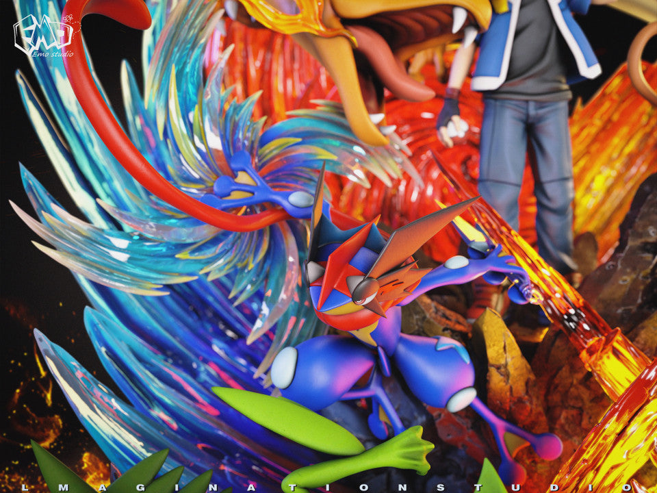 [Warehouse in Stock] Emo Studio - Statue - Pokémon - Hello, I'm Ash Ke ...